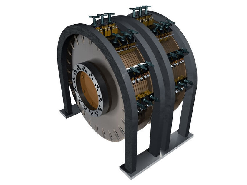 Current and signal transmission Brush gear assembly housing | Mersen