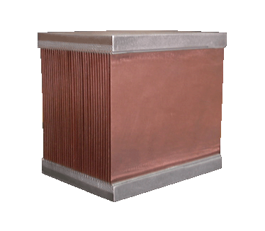 Dual Base Air Cooled Heat Sinks Cooling | Mersen