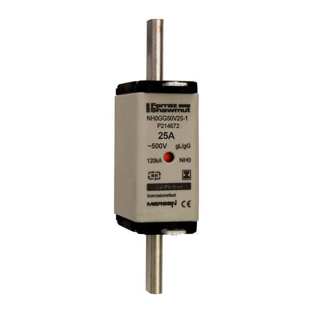 P214672 - NH0GG50V25-1 Fuses | Mersen