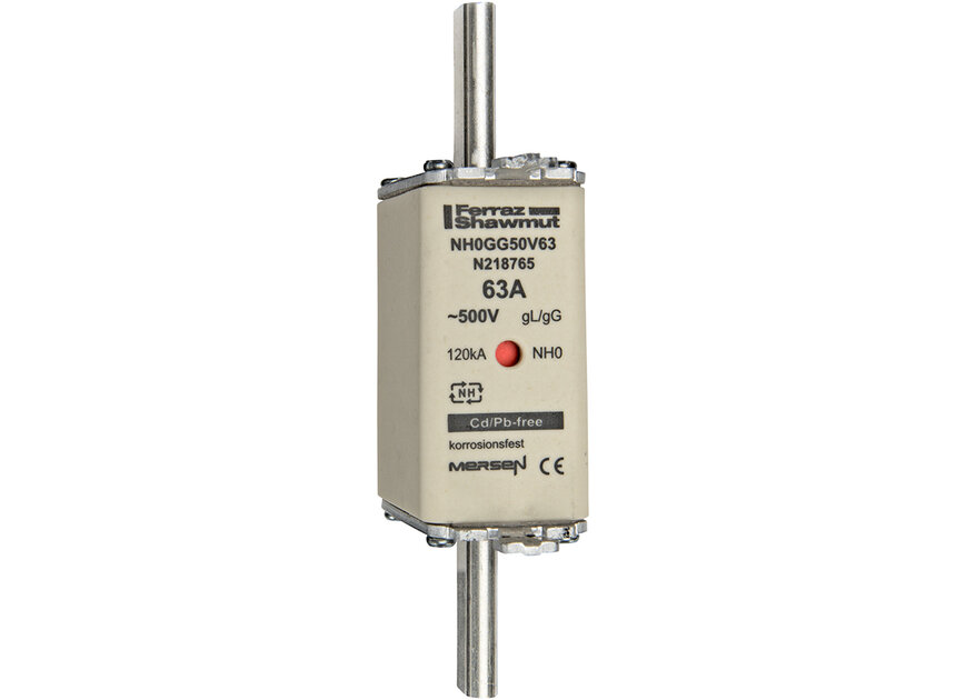 N218765 - NH0GG50V63 Fuses | Mersen