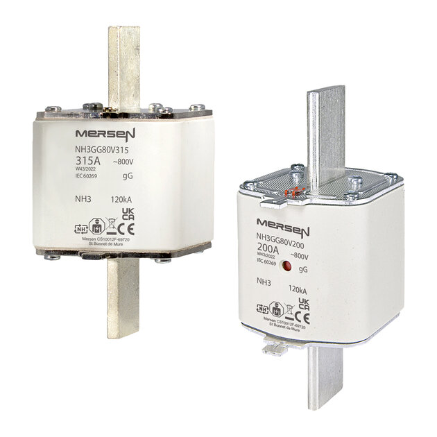 HelioProtection® NH fuse-links 800VAC gG Fuses | Mersen
