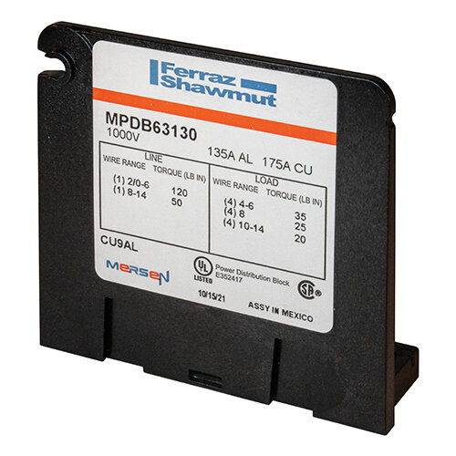 MPDB63130 Power Distribution Blocks | Mersen