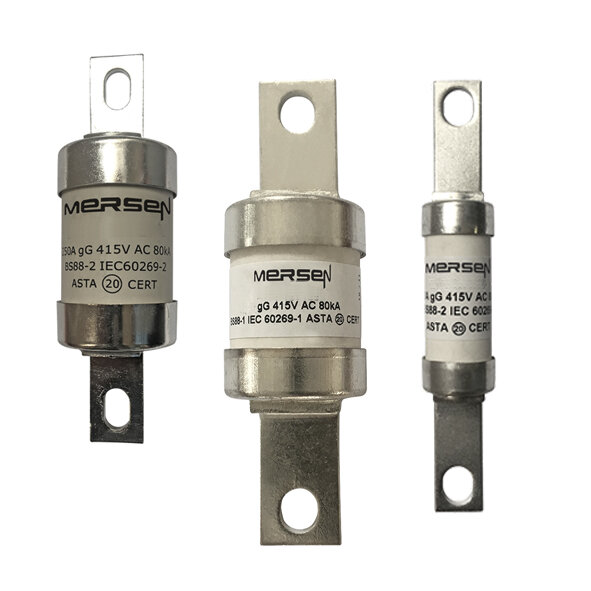Central Bolted Tag fuse-links gG 415VAC/240VDC Fuses | Mersen