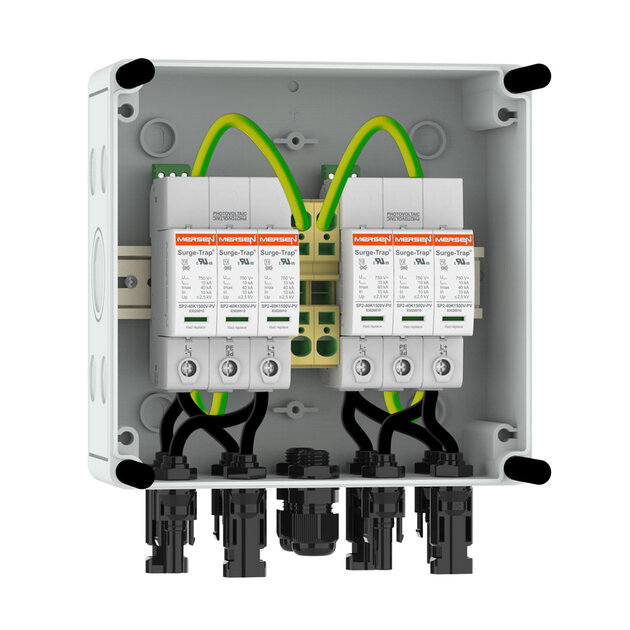 PV string boxes T1+2 Surge Protection | Mersen