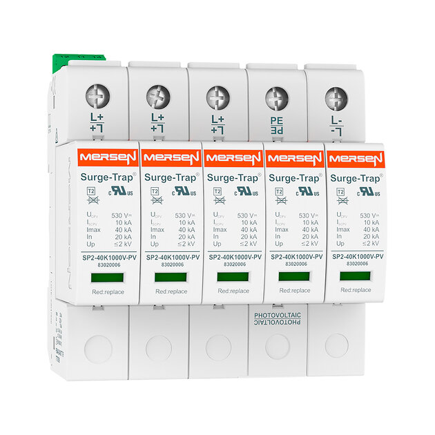 Surge-Trap® Pluggable STPT2 Series - 5YPV Surge Protection | Mersen