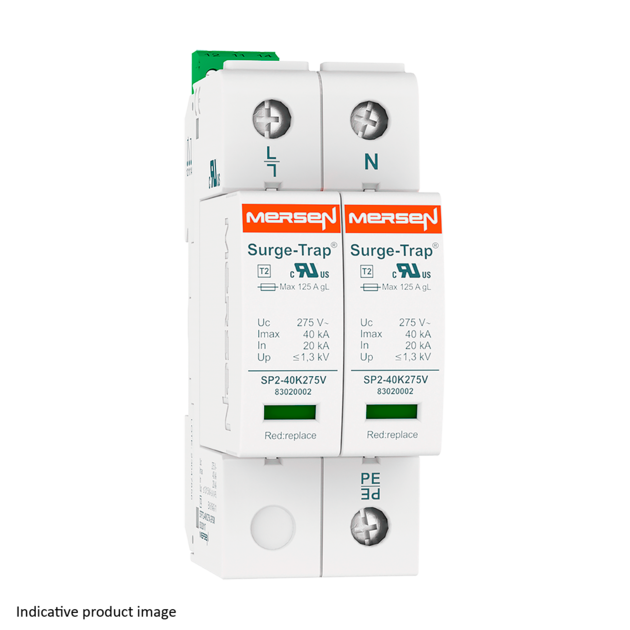 83020124 - STPT2-40K320V-2P Surge Protection | Mersen