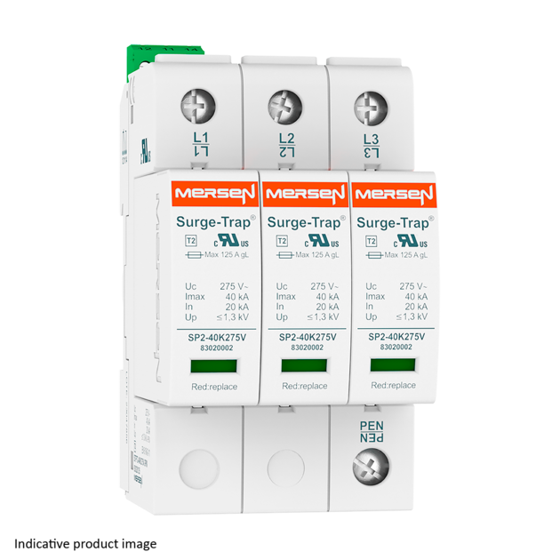 83020134 - STPT2-40K275V-3P Surge Protection | Mersen